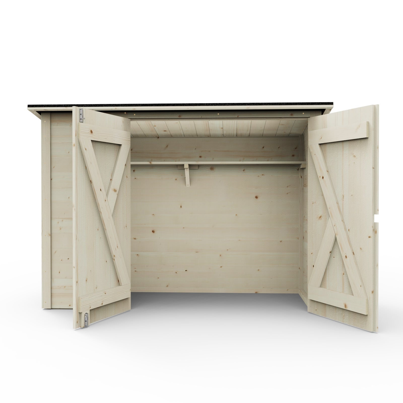 weka bicycle and garbage can box natural, 19 mm – OutdoorGardens